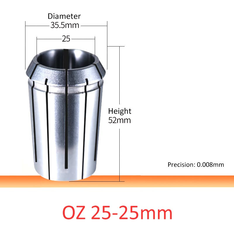 OZ25-25 High Accuracy OZ25 Collet Gripping Range 3-25mm – Da Blacksmith