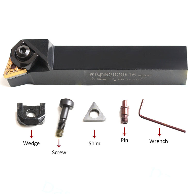 CNC Tooling Accessories for Wedge Type Toolholders, Shims, Pins, Wedge ...